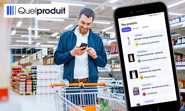 Appli QuelProduit Une application gratuite pour choisir ses produits alimentaires, cosmétiques et ménagers Appli QuelProduit Une application gratuite pour choisir ses produits alimentaires, cosmétiques et ménagers